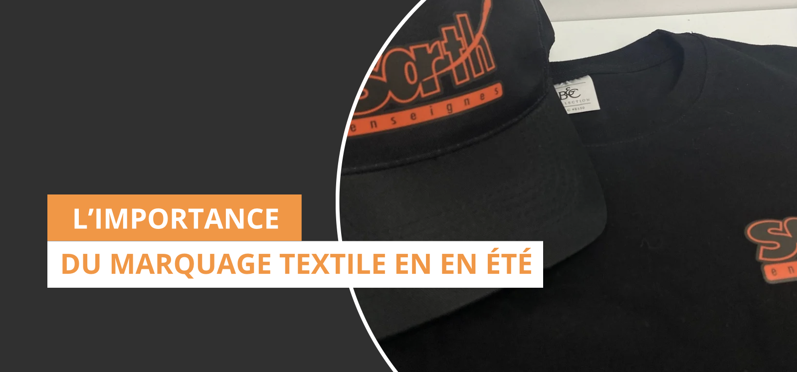 Pourquoi marquer vos textiles en été ? - Sarth'Enseignes